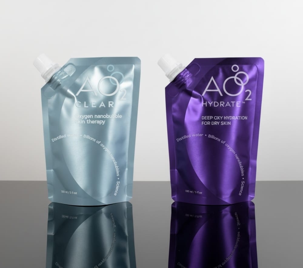 AO2 SKIN: Oxygen Nanobubble Skin Therapy - AO2 Clear